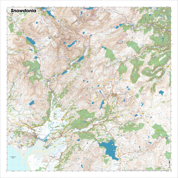 Snowdonia Snowdon SplashMapSplashMaps