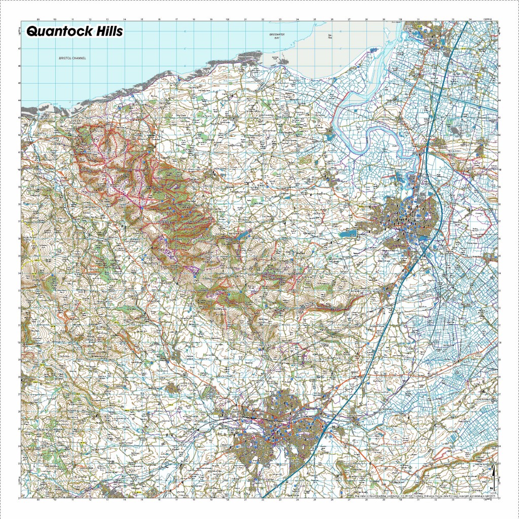 Quantock Hills - SplashMaps