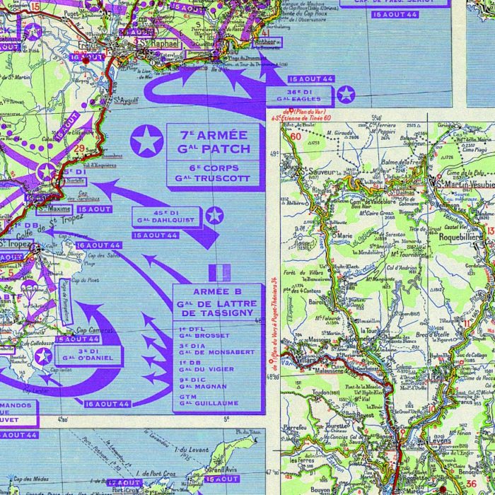 Battle of Provence - 103 Michelin SplashMap