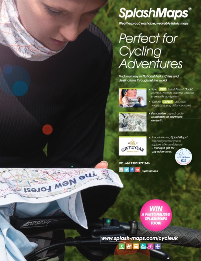 SplashMaps and Cycle UK