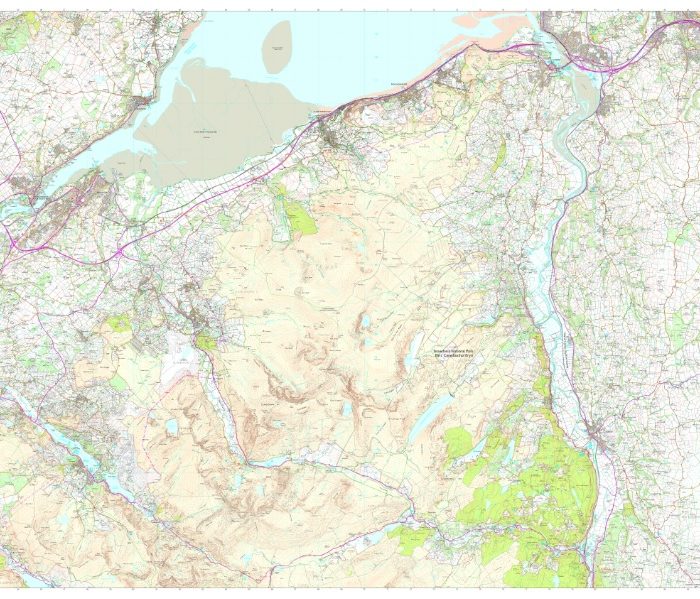 North Snowdonia Award Map
