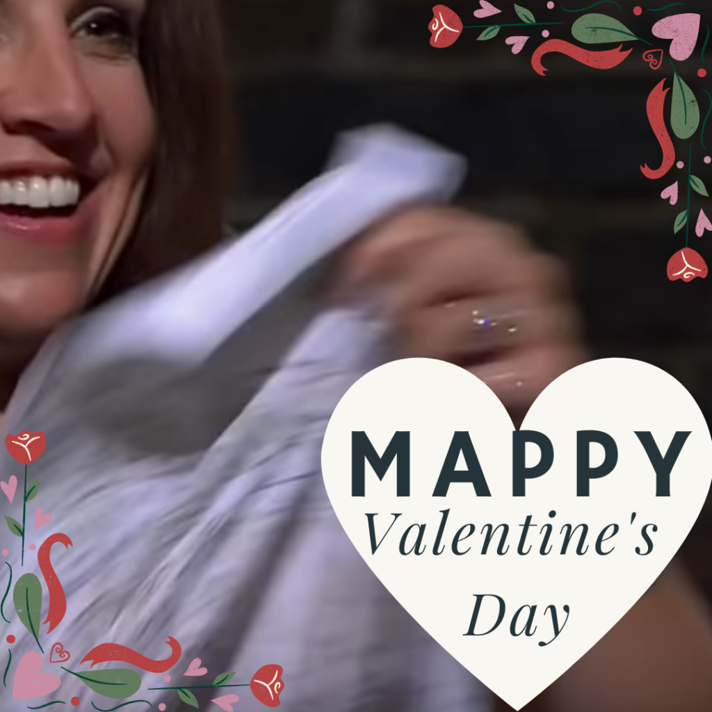 Personalised Valentines map gifts!