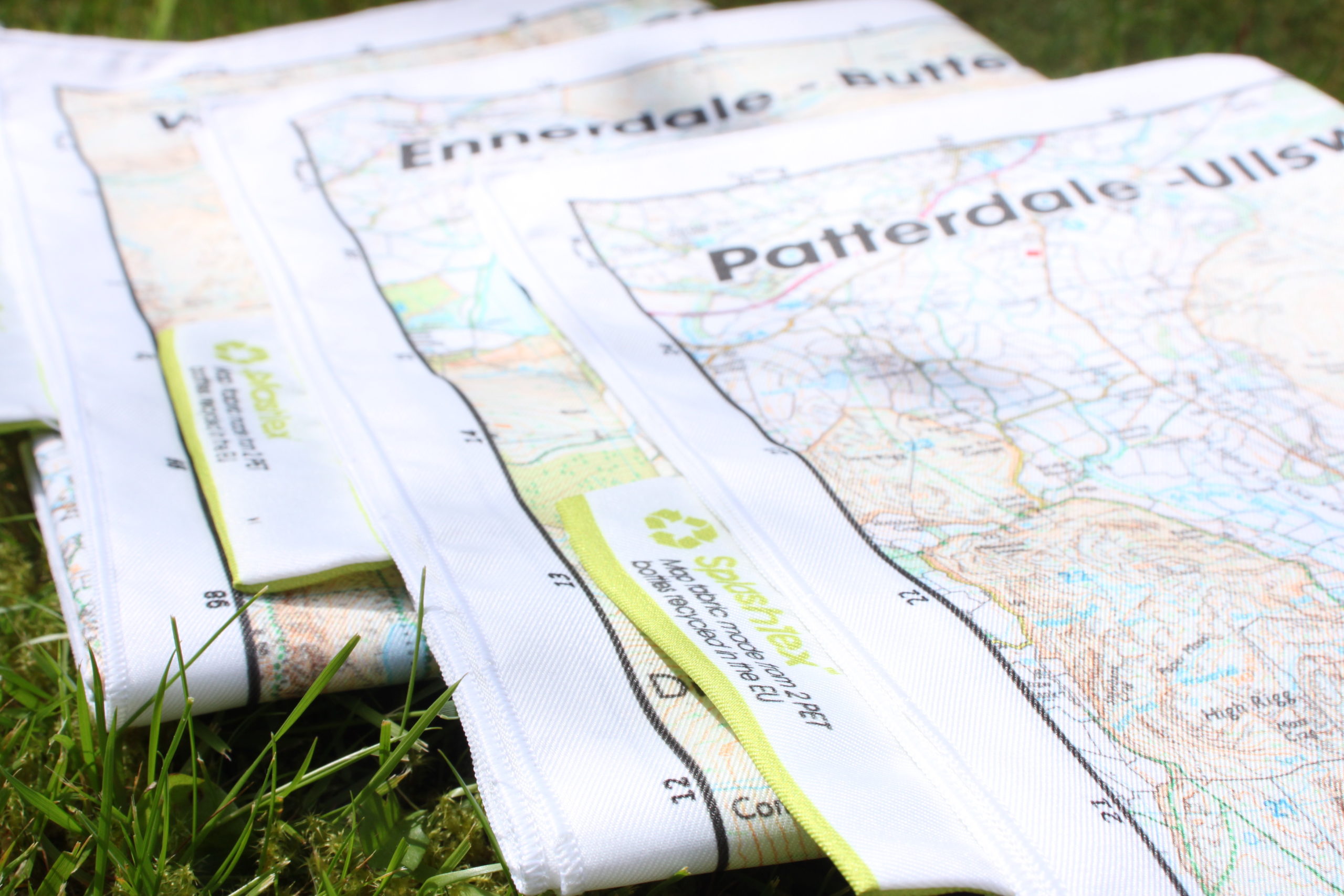 Patterdale Map - Ullswater, Thirlmere & Helvellyn Recycled OS Map