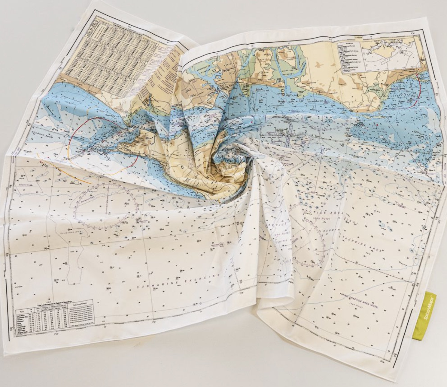 Southampton Water, Isle of Wight & Solent SplashMaps Chart