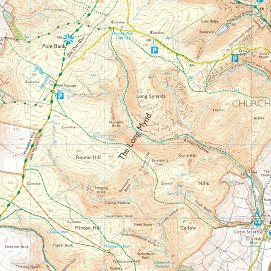 The Long Mynd OS 25k