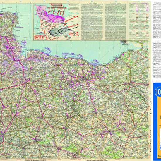 Battle of Normandy Map- via Hill 112