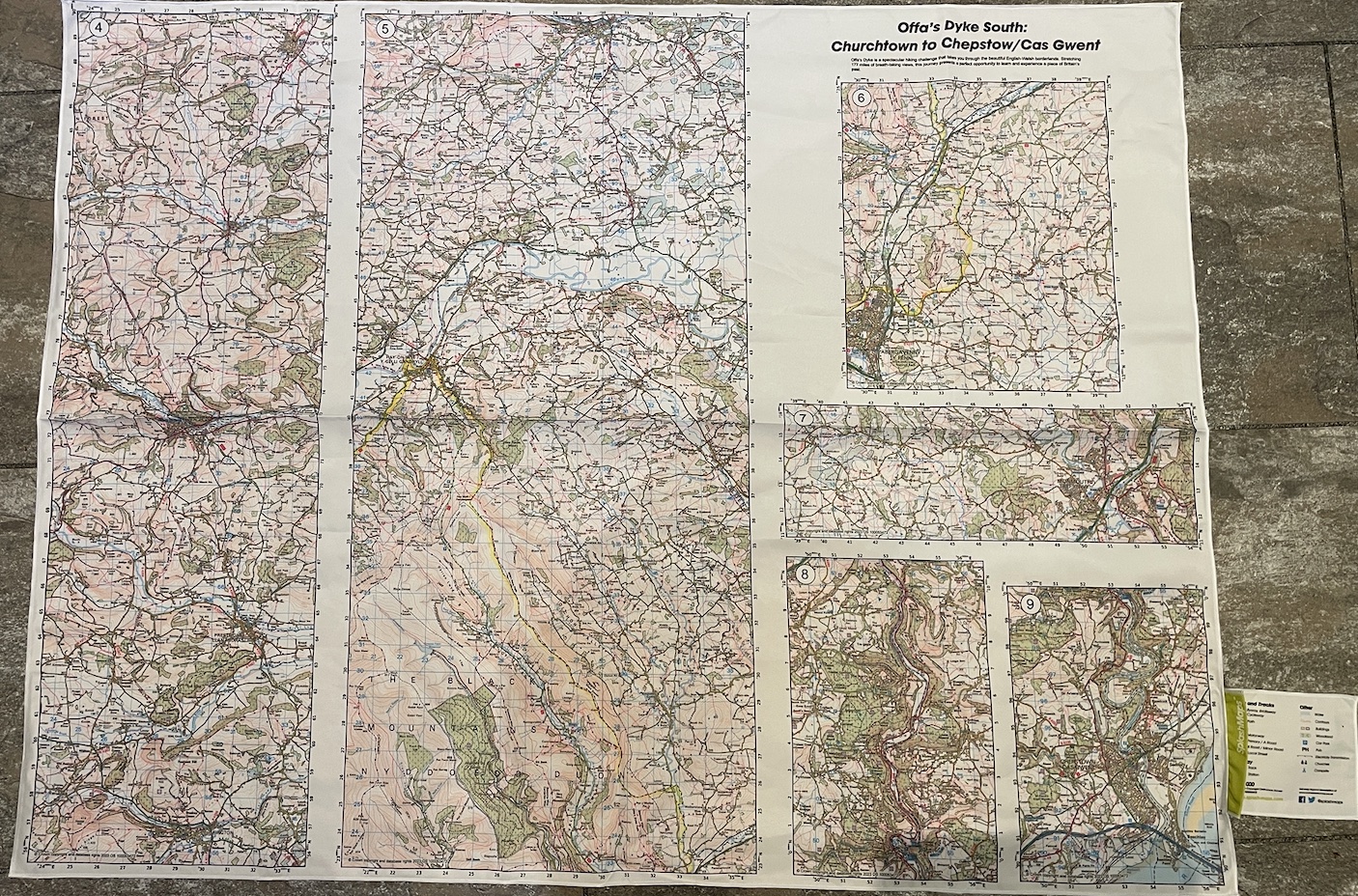 Offa's Dyke South - Churchtown to Chepstow/ Cas Gwent