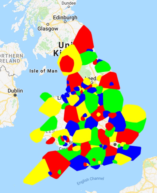 Open ROW Map | SplashMaps