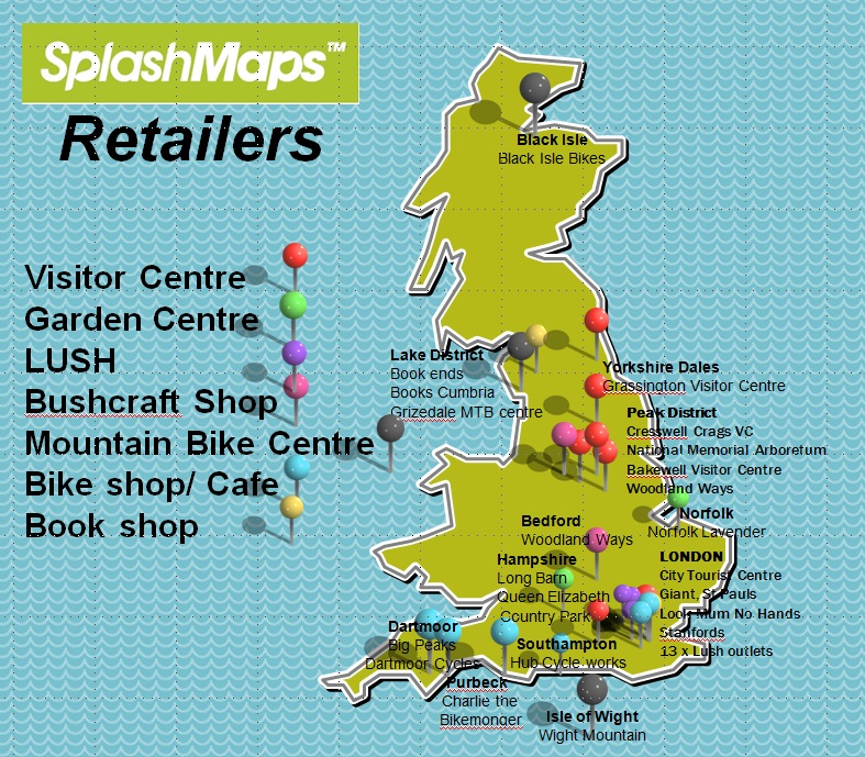 Get a feel for our fabric map retailers