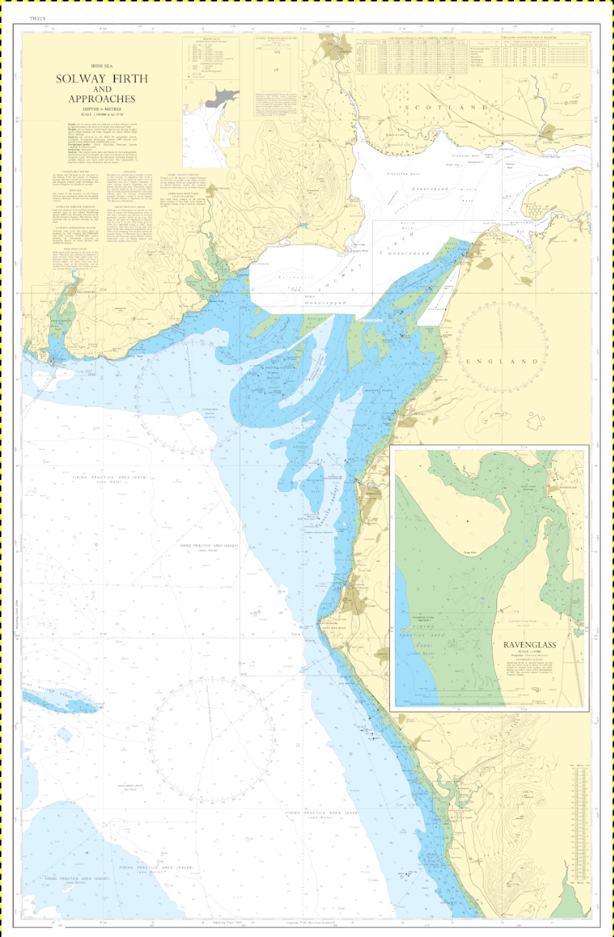 Solway Firth and Approaches Chart