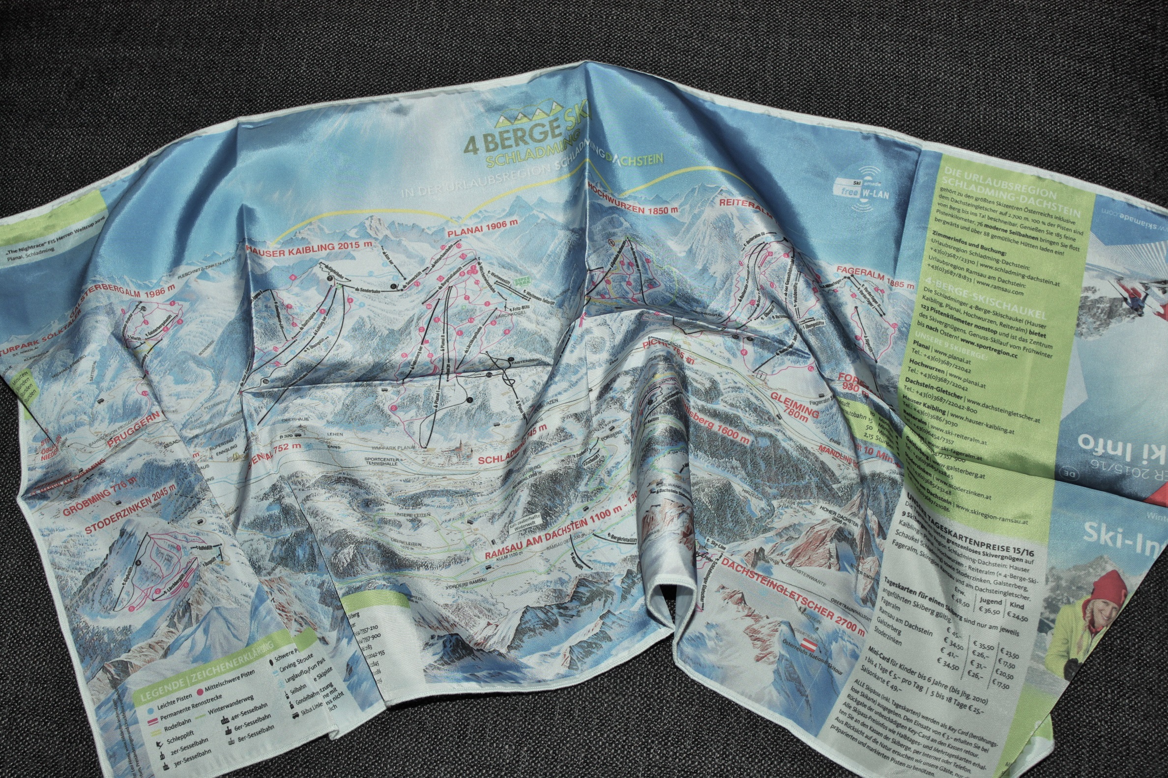 Ski Map - Austria - Schladming Dachstein