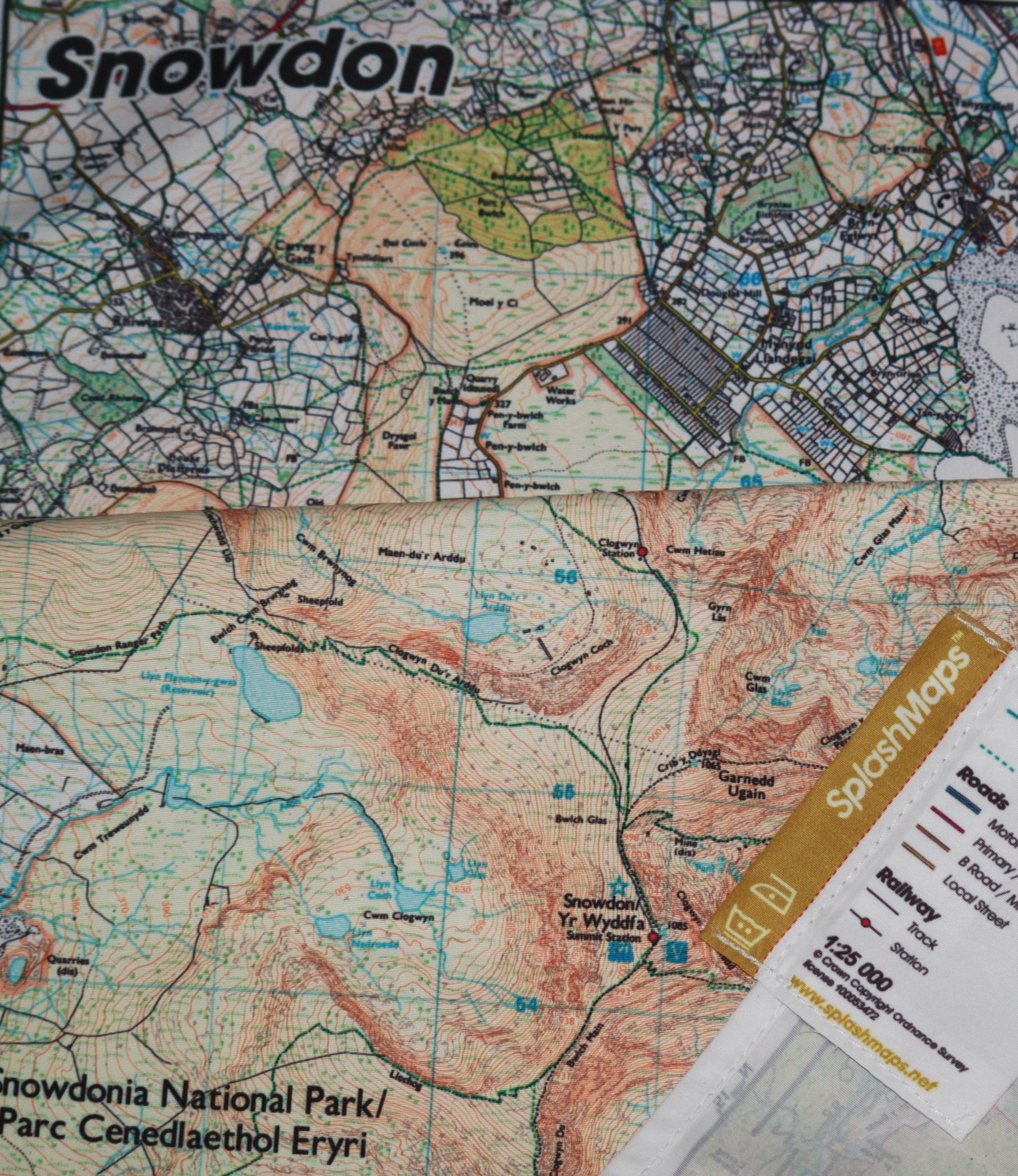 Popular destination SplashMaps using OS Explorer!