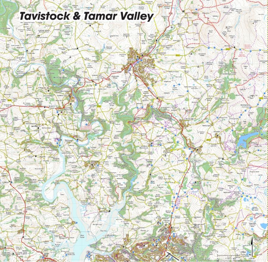 SplashMaps Toob Tavistock & Tamar Valley