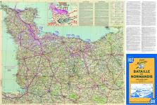 Battle of Normandy Map- 102 Michelin SplashMap
