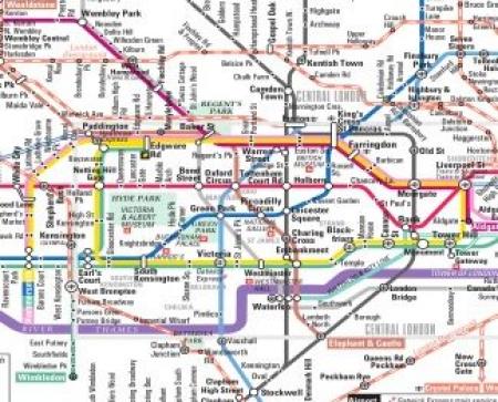 London Underground Map Toggle Toob