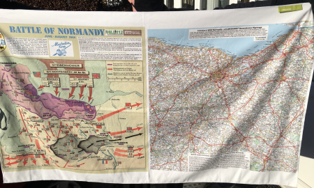 Battle of Normandy Map- via Hill 112