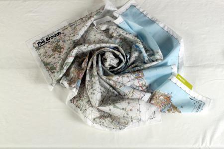 The Norfolk Broads Map from SplashMaps