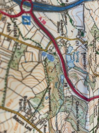 The Trail Run West Midlands Map Ordnance Survey SplashMap