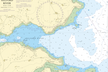 Plans on the South Coast of Cornwall Sea Chart SplashMap