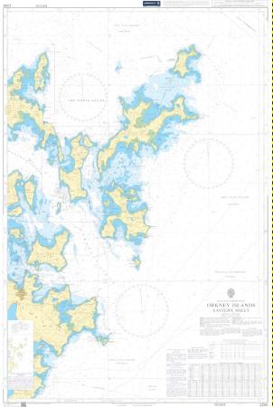 Orkney Islands Sea Chart East