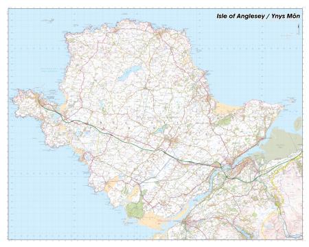 Isle of Anglesey Map from SplashMaps