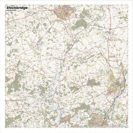 Test Valley Map - Andover to Romsey